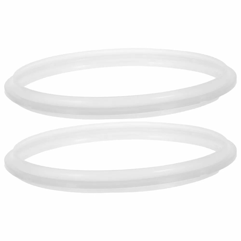 Прозрачное силиконовое уплотнительное кольцо для крышки электрической скороварки, 2 шт, для домашнего применения