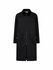 Пальто STUDIO TOMBOY Corduroy-collar coat, размер 50, черный