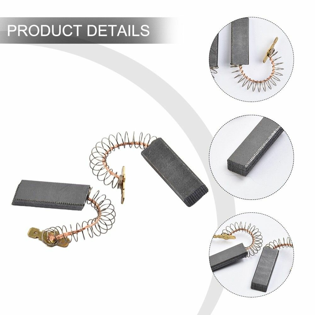 2шт Угольных Щеток 5x12.5x36 мм Для Электрического Моющего Двигателя Bosch 7