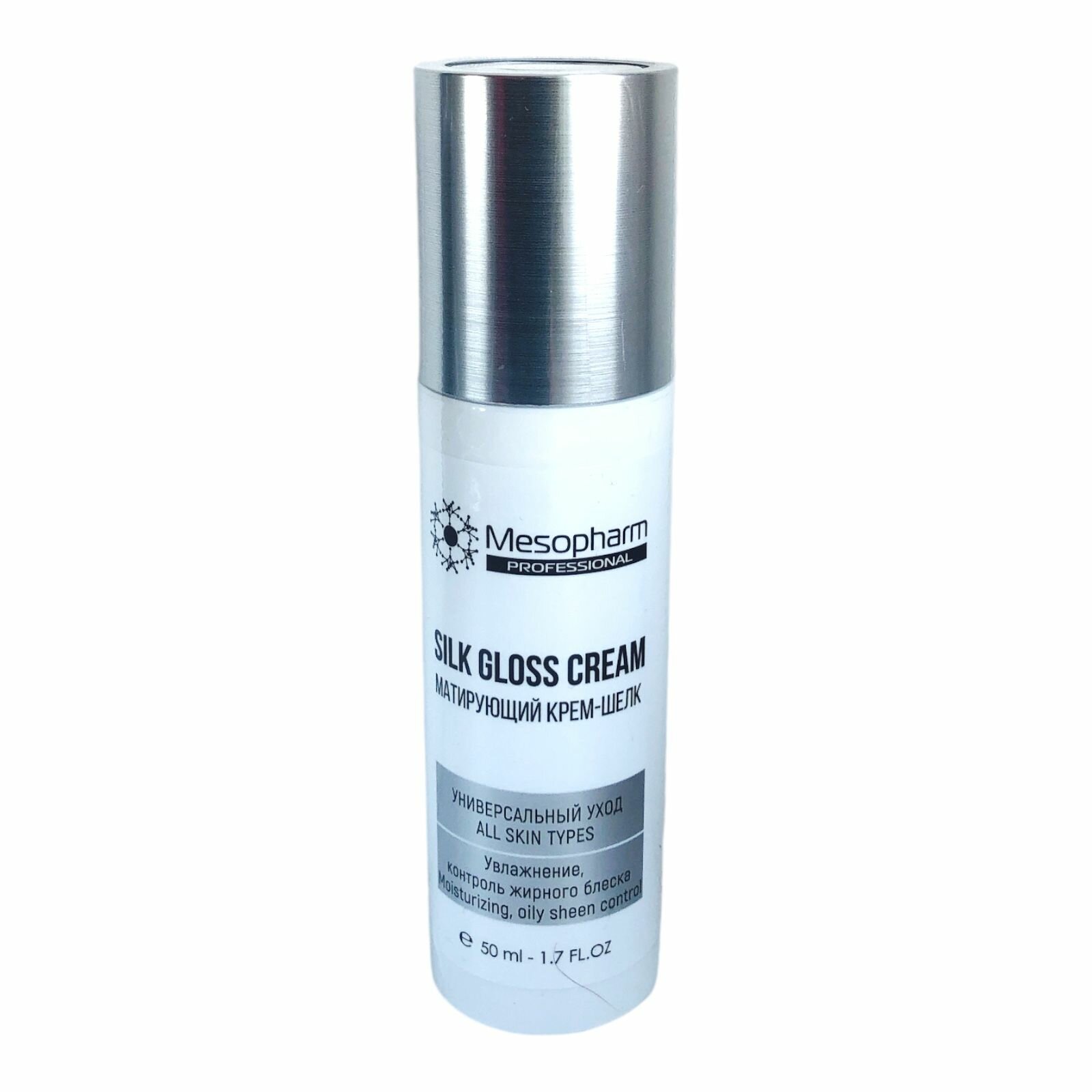 Mesopharm Матирующий крем-шелк для всех типов кожи 50мл / SILK GLOSS CREAM 50ml