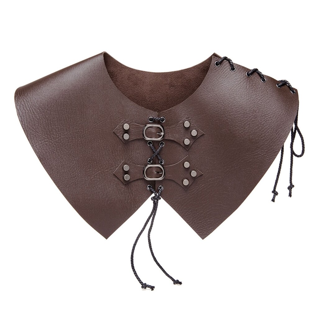 Наплечный Доспех Средневековых викингов Регулируемый Двойной Наплечник Воина для