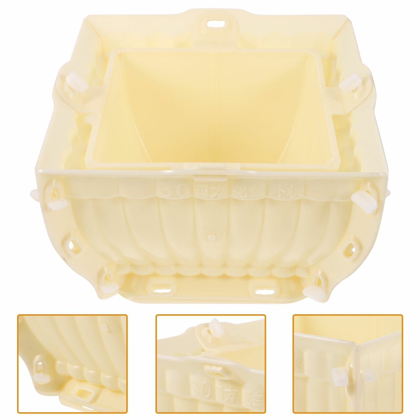 Утолщённая пластиковая форма для бетонного цветочного горшка, для домашнего творчества