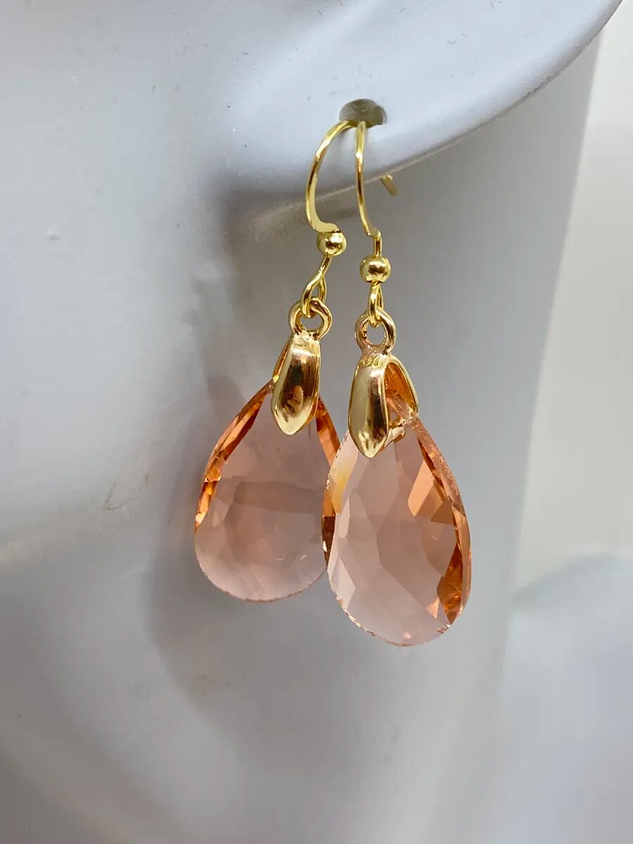 Серьги, кристалл