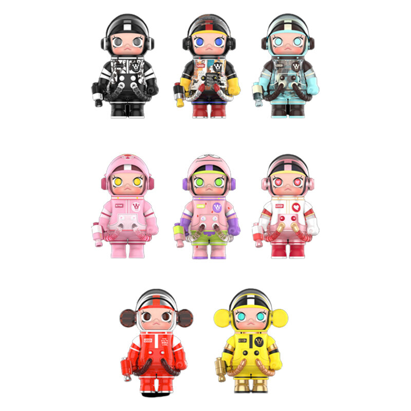 POP MART Mega Space Molly 100% Anniversary 2, 9 шт.
