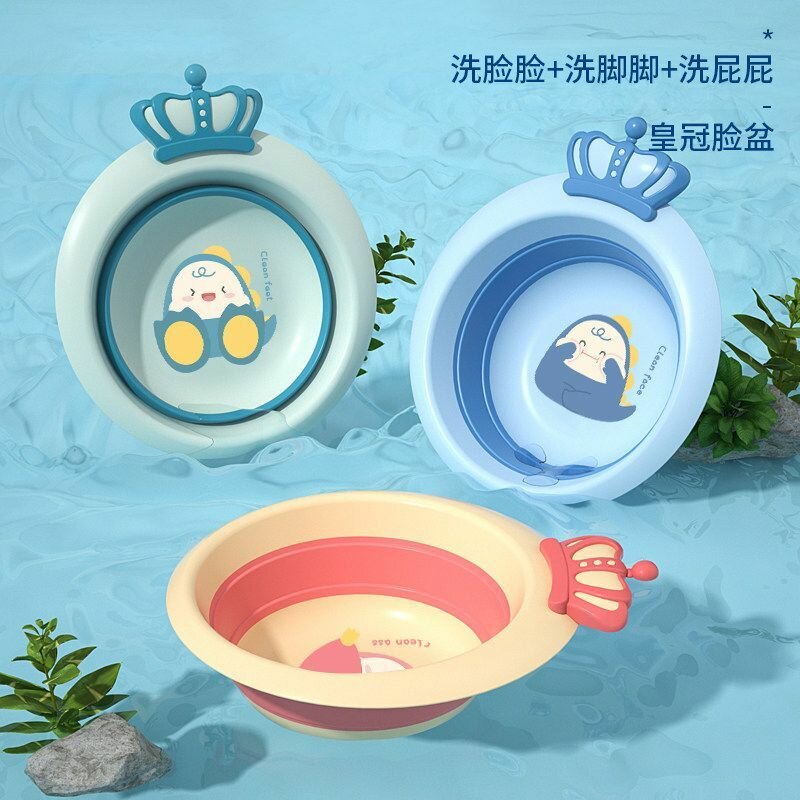 Складная раковина для новорожденных, раковина для ног новорожденных, раковина для мытья ягодиц, детский трехкомпонентный набор