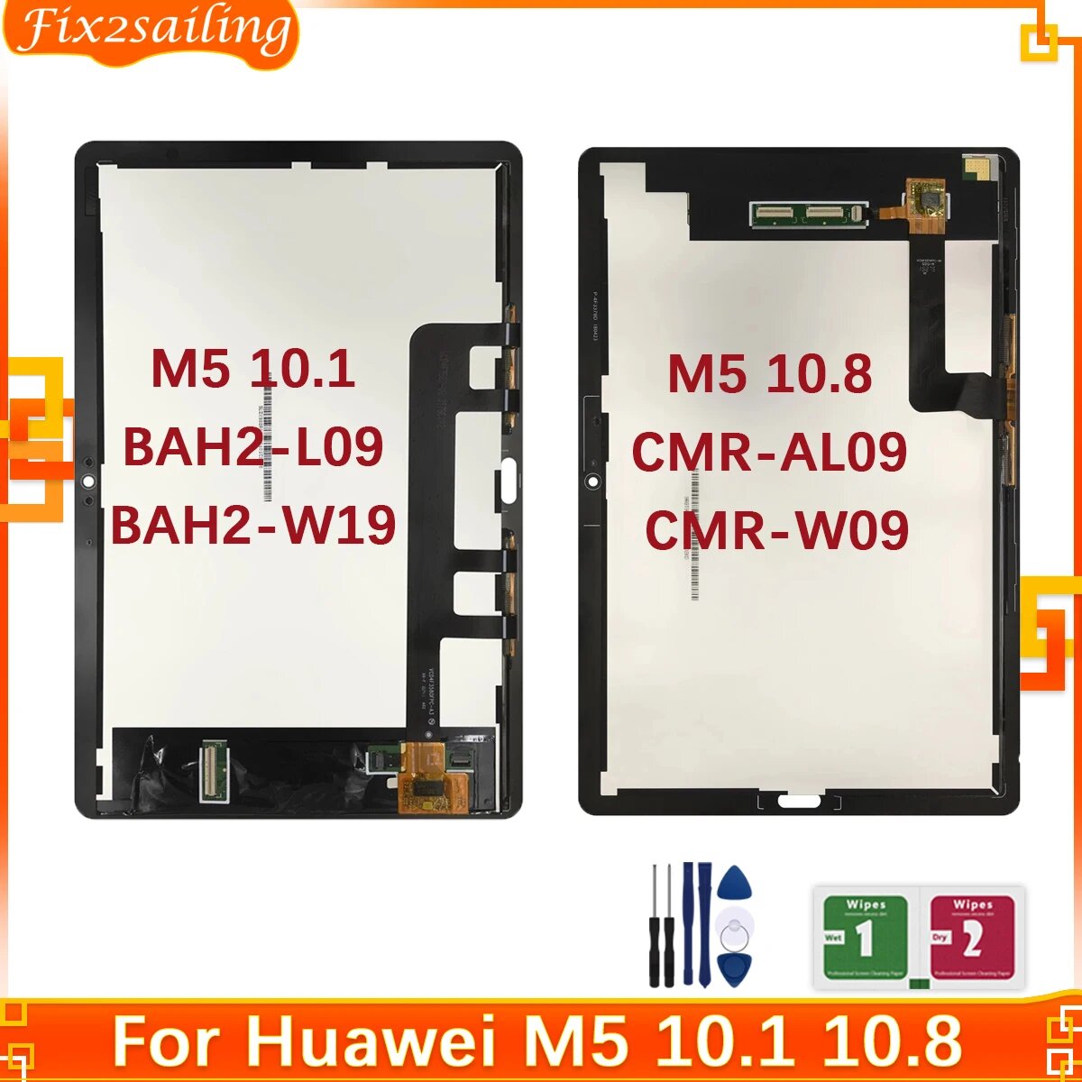 Планшетный ЖК-дисплей Huawei MediaPad M5 Lite 10.1 Ori Black