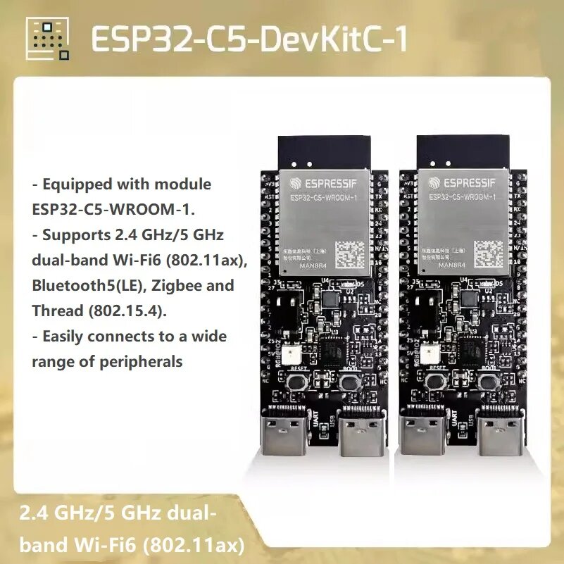 ESP32-C5-DevKitC-1 модуль — фото 1