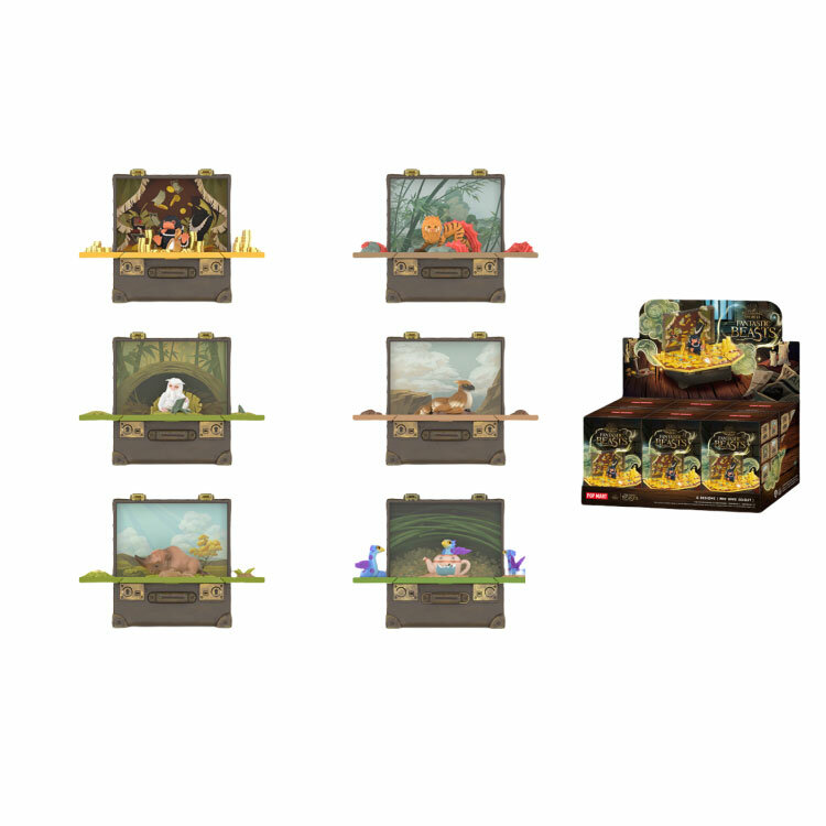 Коллекционные миниатюры унисекс POP MART Fantastic Beasts Case, Full Box 6 Pcs