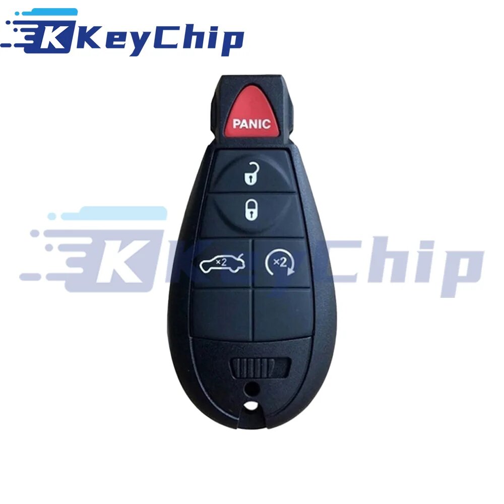 KeyChip Pro для Chrysler Jeep Dodge Keyless Go Smart Car Key 433,92 МГц PCF7945A HITAG 2 4 Buttons