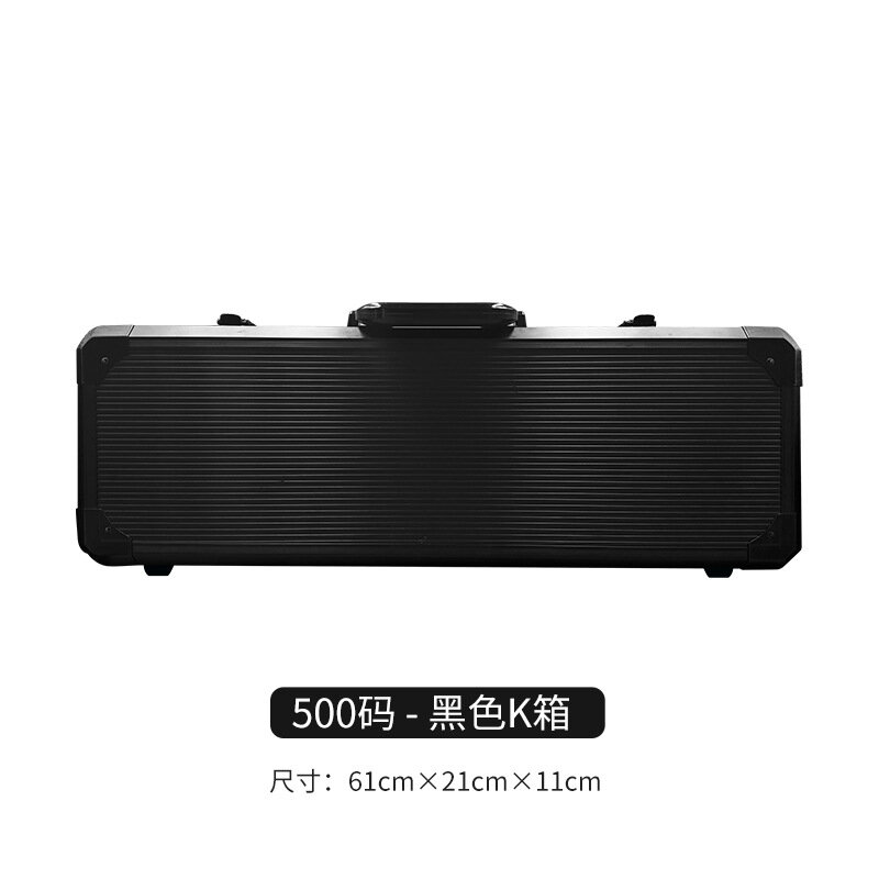 Специальный портативный кейс для покера Texas Hold'em, черный и серебристый алюминиевый бокс, 200, 300, 500, коробка для хранения
