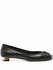 Балетки Alexander McQueen Armadillo, размер 38,5 IT, черный