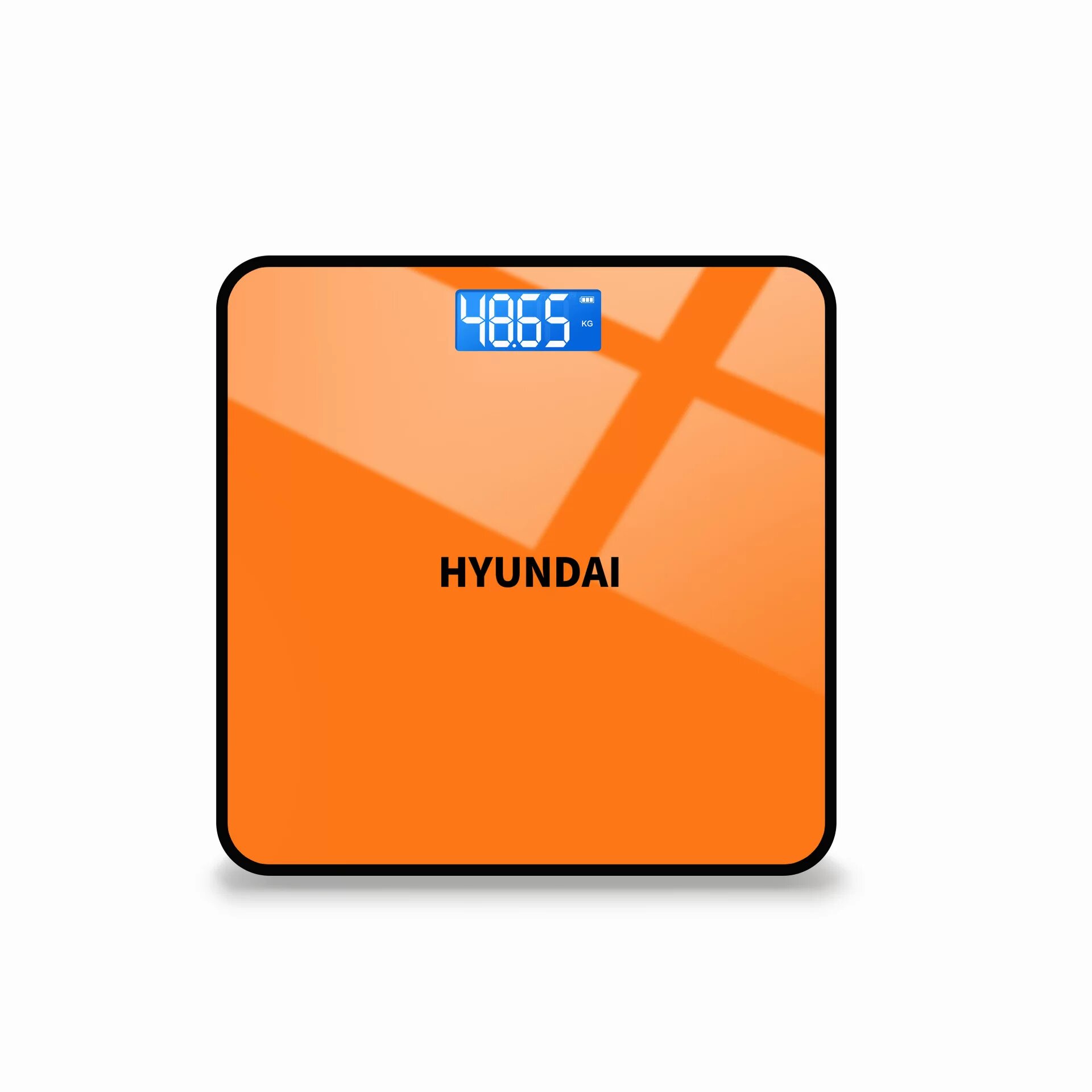 HYUNDAI Точная цифровая шкала для измерения веса и тела с аккумулятором, точная оценка веса и жира, портативная для