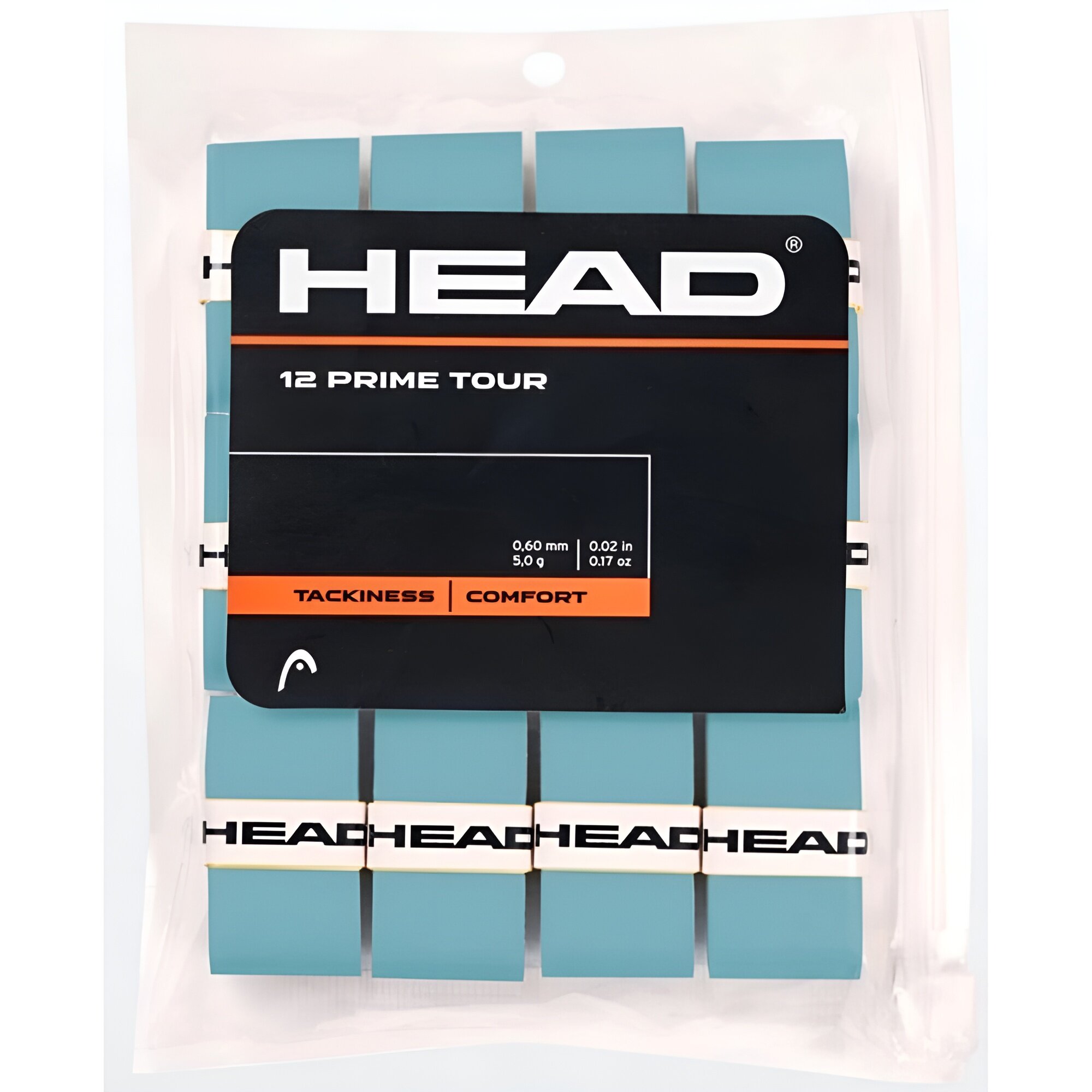 Намотка OVERGRIP HEAD PRIME TOUR, для теннисных ракеток, голубой, 12 шт