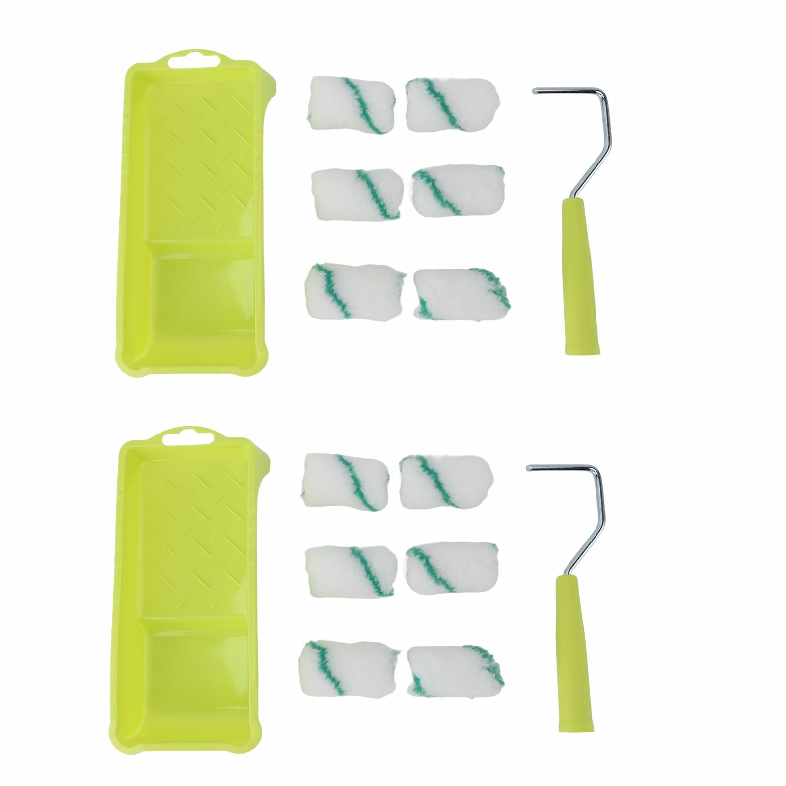 Маленький набор валиков для покраски, точное управление, легко чистить, инструменты для самостоятельной покраски, для украшения дома, поделок, художественных работ