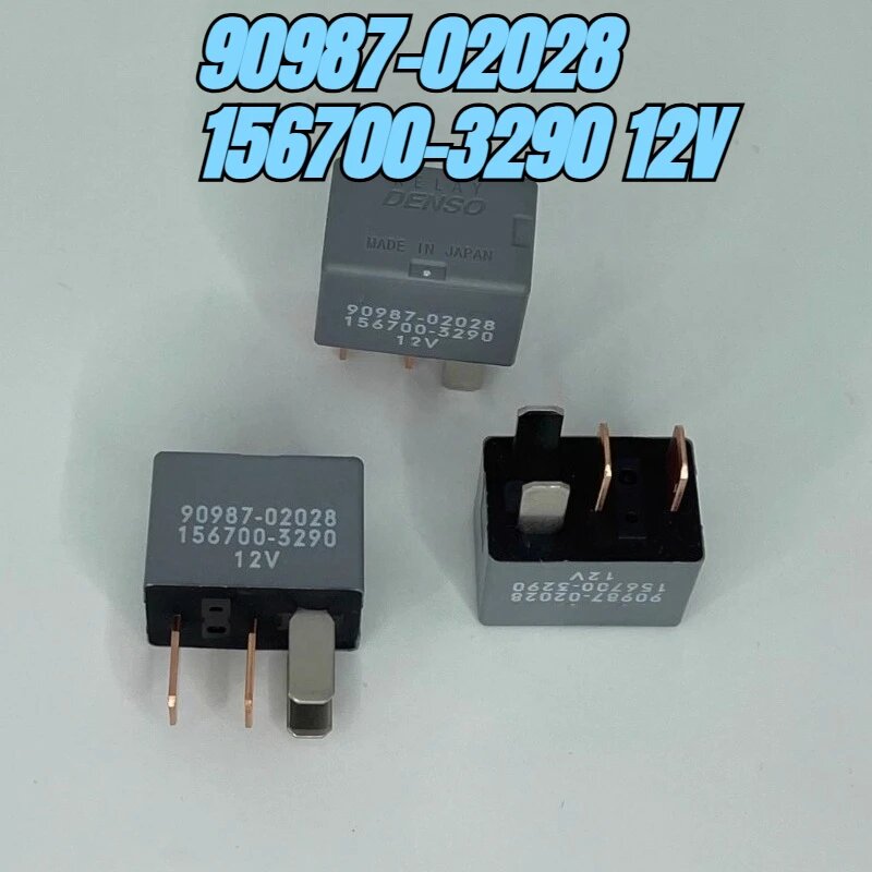 Автомобильное реле 90987-02028 156700-3290 12В 4 контакта