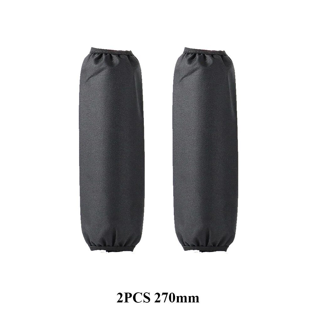 Новый задний амортизатор, защита подвески, защитный чехол для всех Черный, 2pcs no logo 27cm