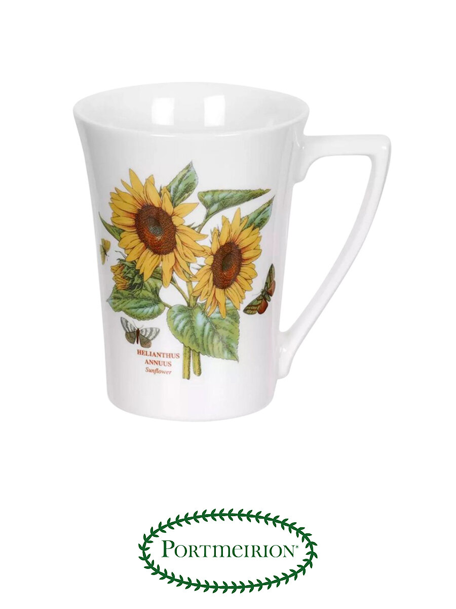 Кружка Portmeirion Ботанический сад Подсолнух, фаянс, 280 мл