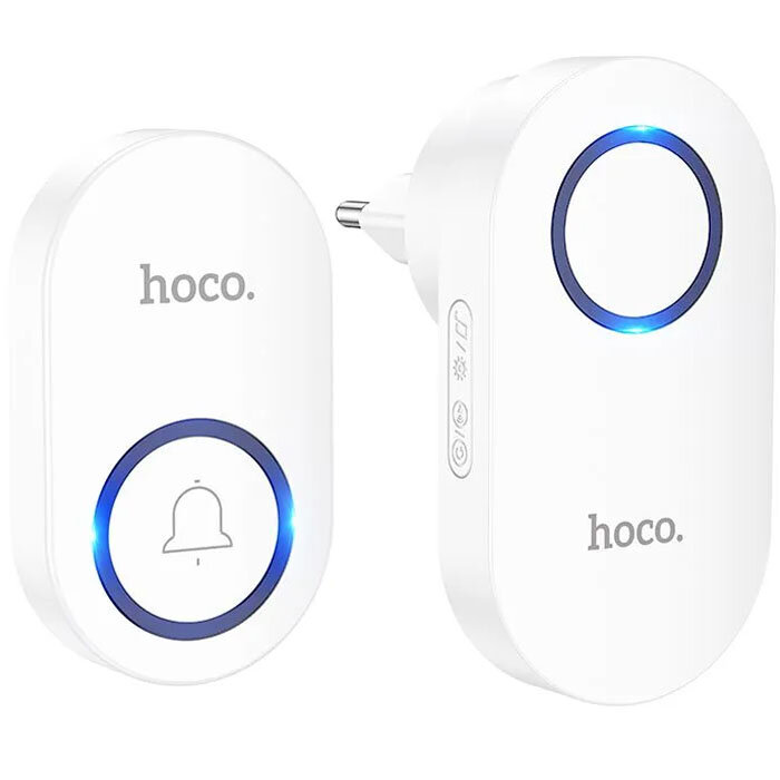 Беспроводной дверной звонок Hoco HI25 белый