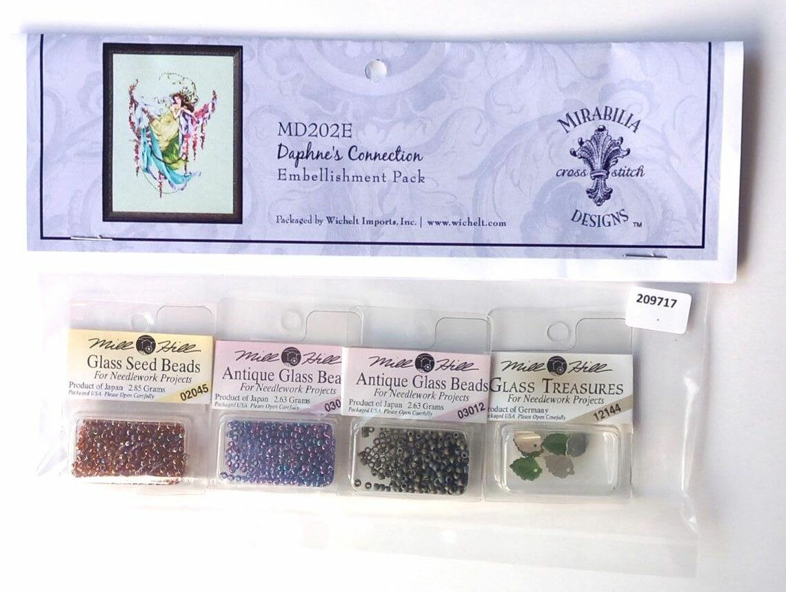 MD202E Комплект бисера и бусин Mill Hill к схеме MD202