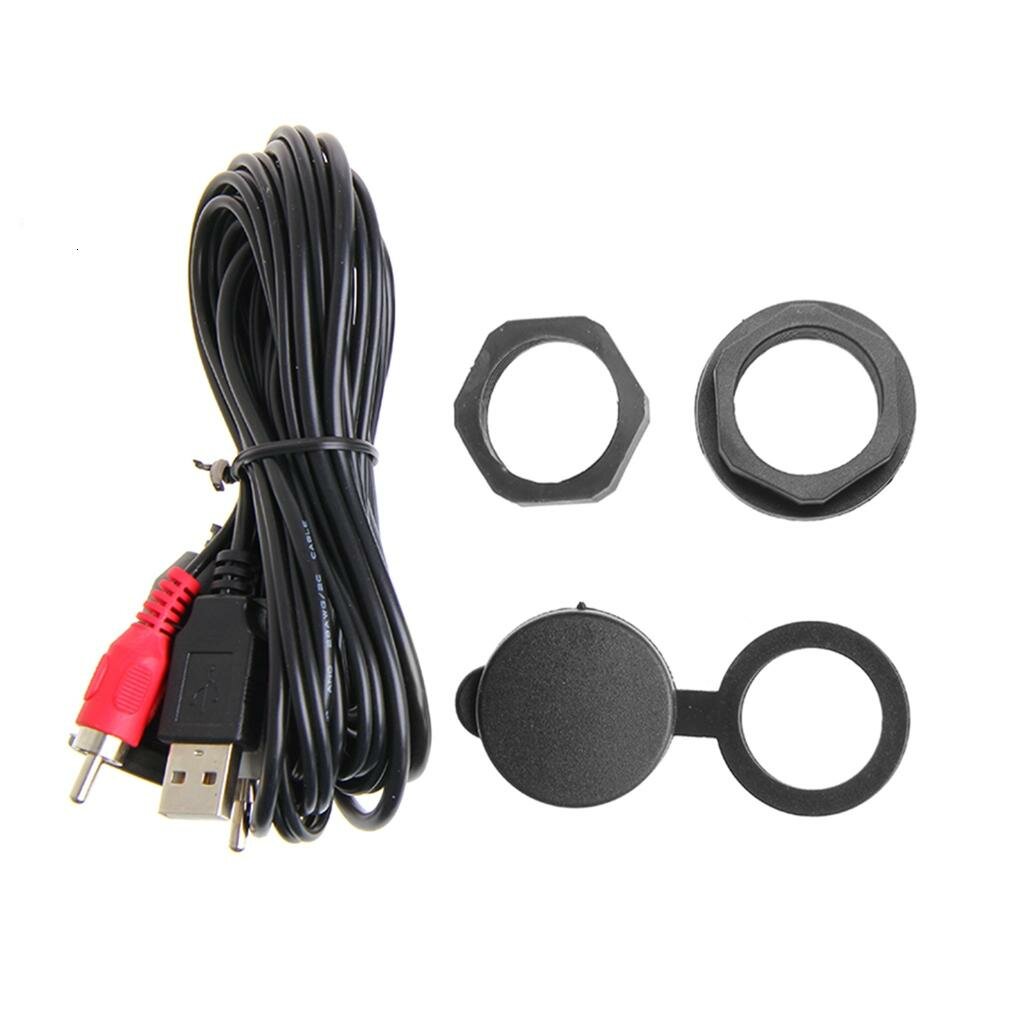 USB 3.5 мм мама к RCA кабель, набор из трех частей