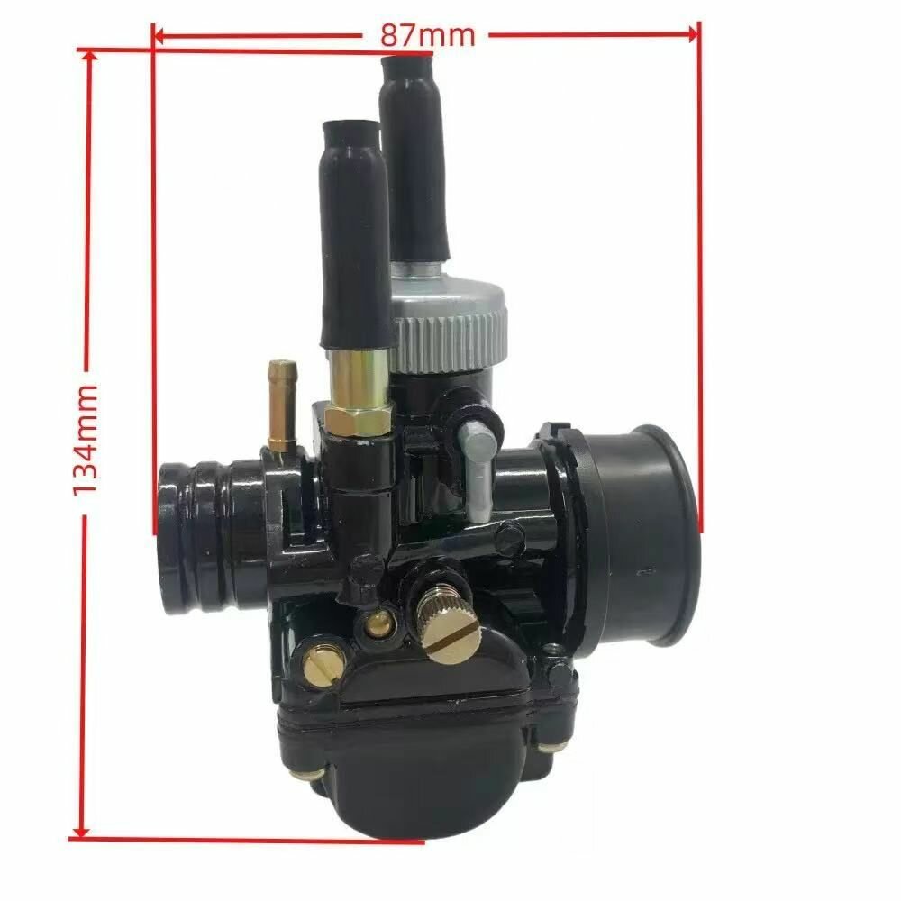 Карбюратор PHBG 19 мм для 2-тактного скутера Dellorto ATV объемом 50 куб. см (404-082)