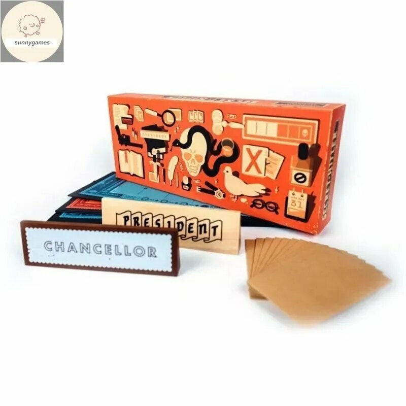 Настольная Карточная Игра Secret Hitler Для Пяти-десяти Игроков, Английская Версия.