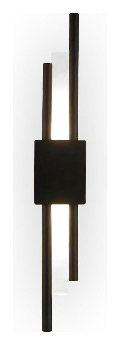 Бра Kink Light Диркс 8431,19 цвет черный На монтажной пластине Модерн