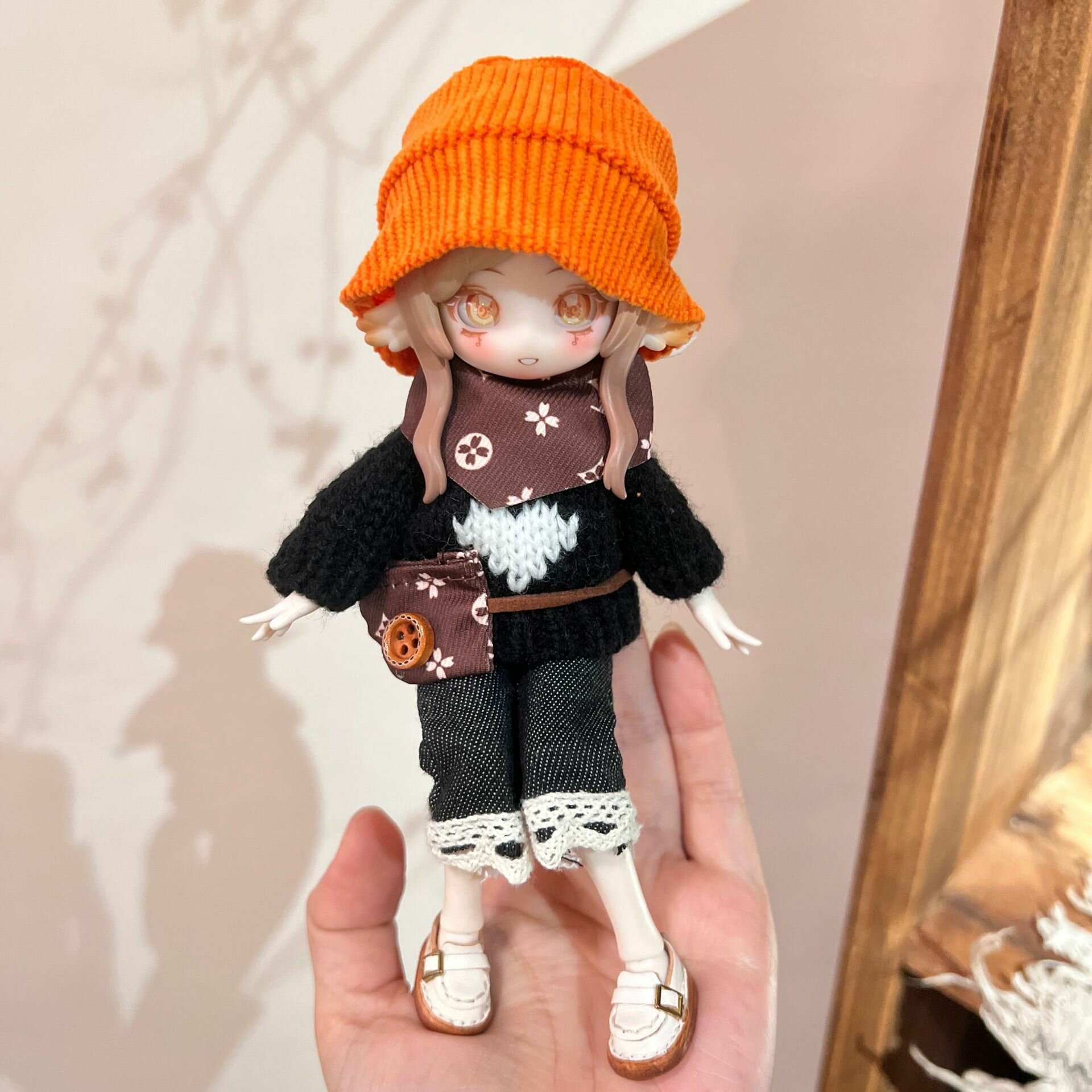 Повседневный комплект одежды для кукол 16-17 см подходит для OB11/YMY/GSC Без куклы и обуви