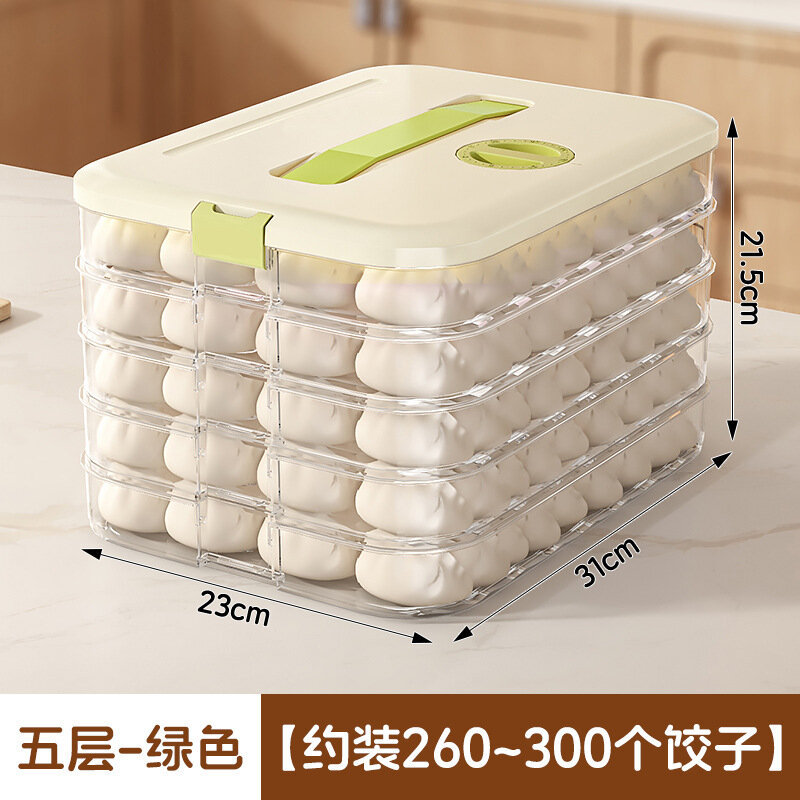 Контейнер для хранения пельменей, холодильник, морозильник, бытовой контейнер для хранения пищевых продуктов, контейнер для хранения пельменей, кухонный контейнер для быстрого замораживания вонтонов