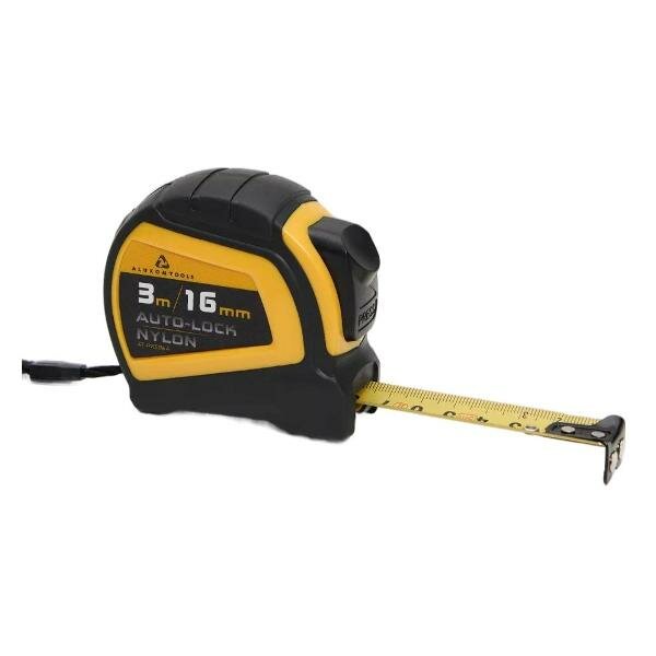 Рулетка строительная (лента) ALUKOMTOOLS АТ-РИ3316А