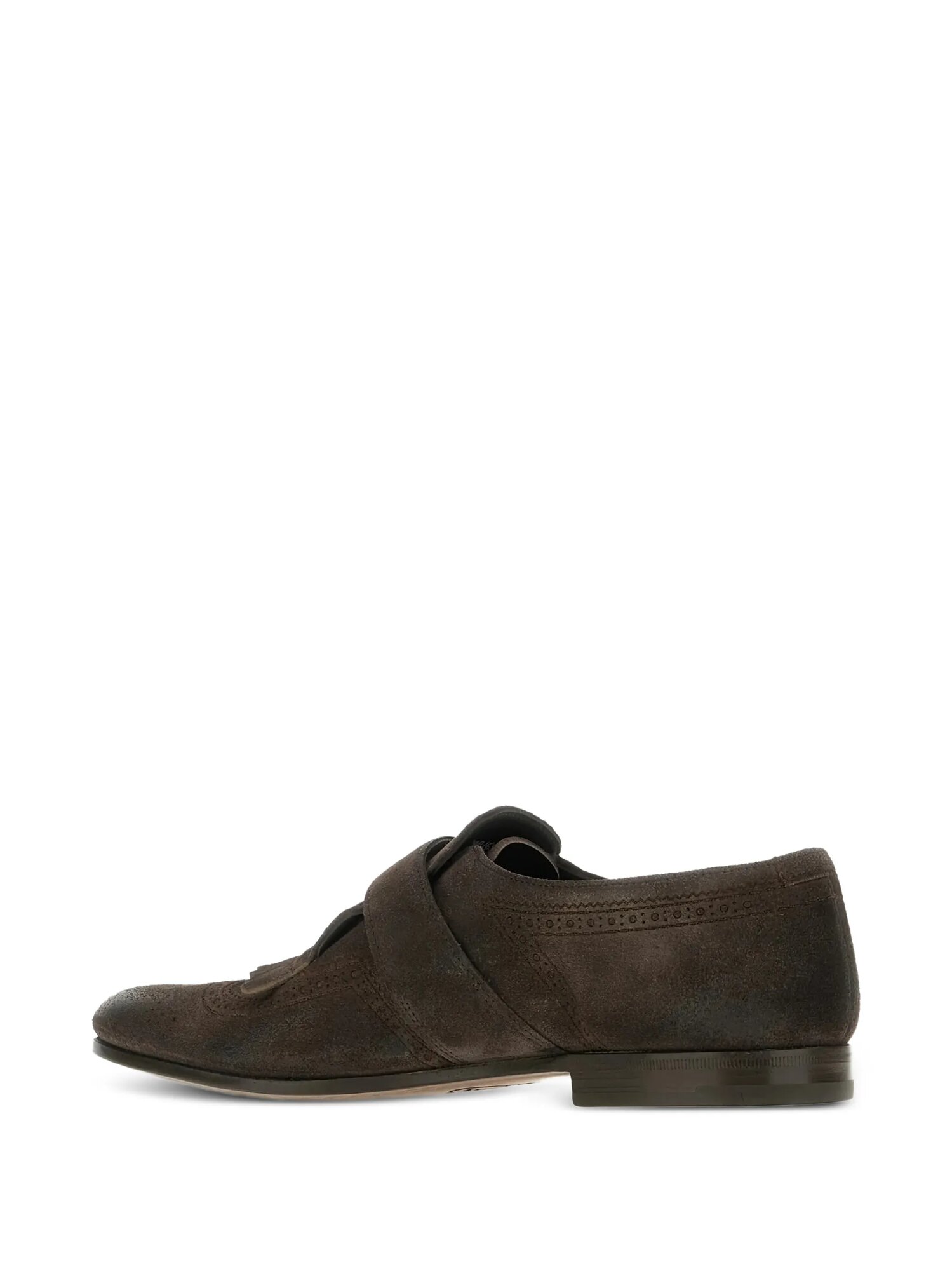 Туфли Church's Fringed buckle Monk shoes, размер 8, brown — фото 1