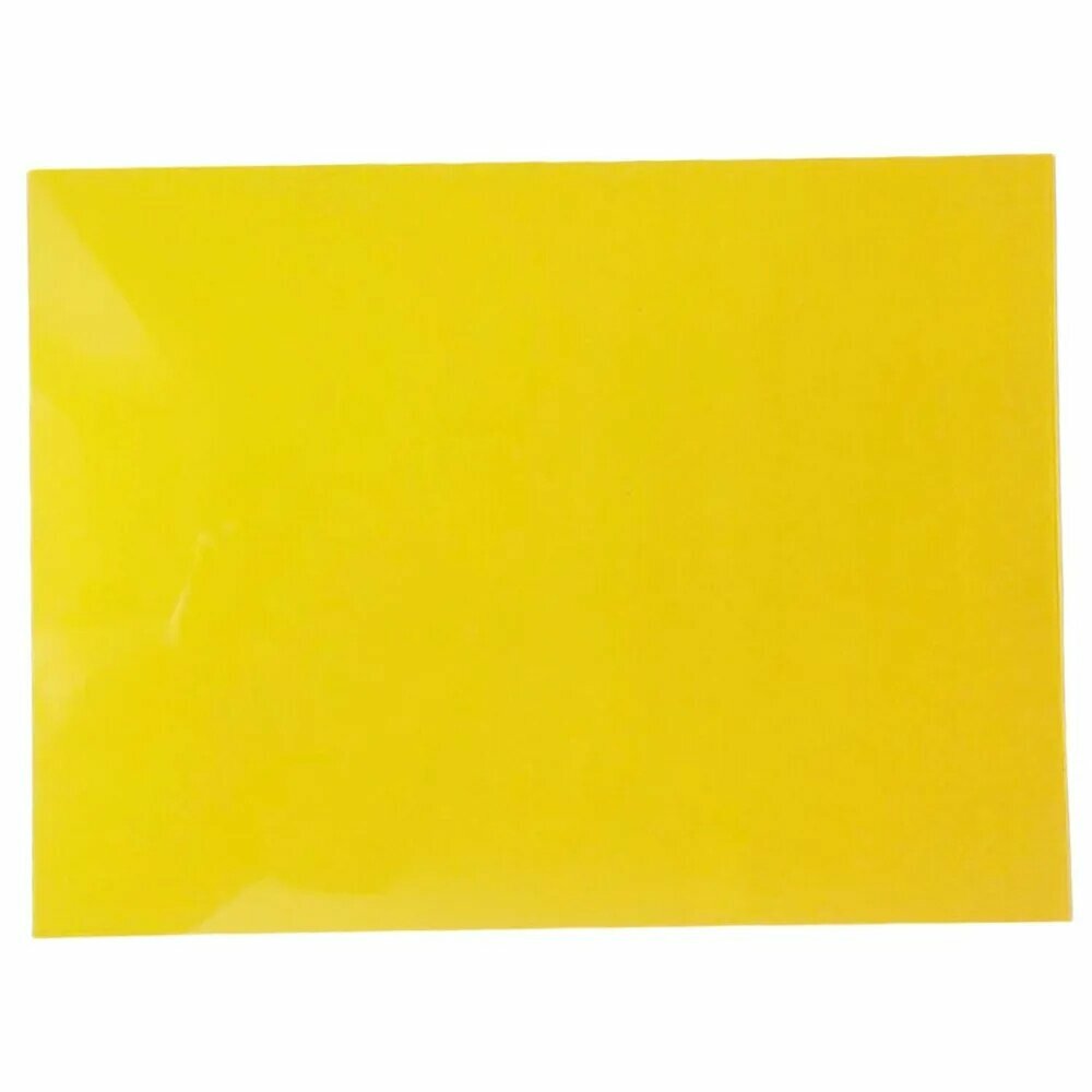 Фотополимерная пластина для изготовления штампов, 40x30 см, желтая, водорастворимая, полимерная печатная форма