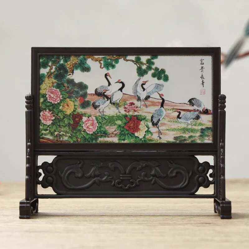 Антикварная фоторамка в китайском стиле