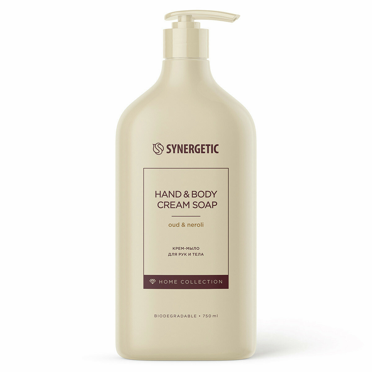 Крем-мыло Synergetic парфюмированное уд и нероли, 750мл
