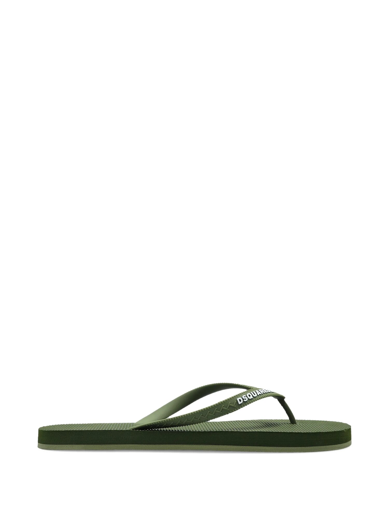 Шлёпанцы DSQUARED2 Logo thong flip-flops, размер 41, green