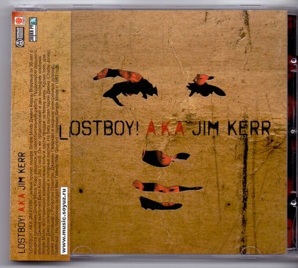 Аудио CD Lostboy "Lostboy! A.K.A Jim Kerr" CD NEW