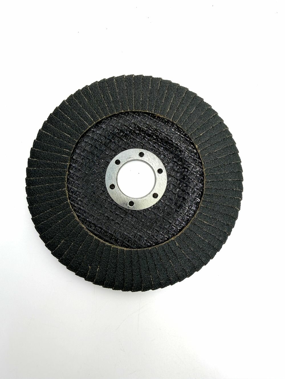 Круг лепестковый радиальный закрути-забей для угловых сварных швов 125х22,23 мм, циркониевый корунд P80