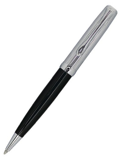 Шариковая ручка DIPLOMAT Excellence A Guilloch Chrome Black, D 20000357