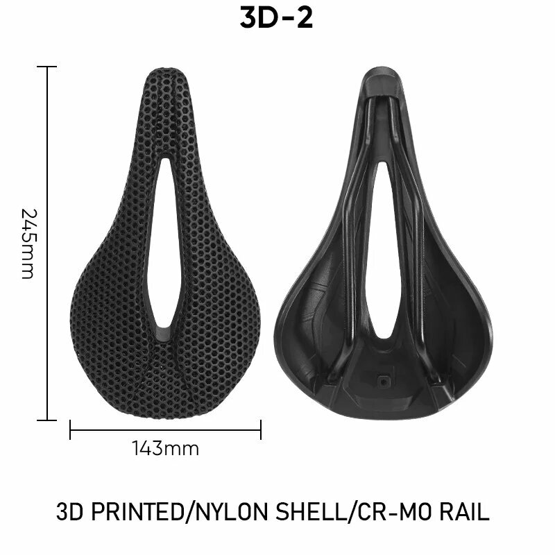 Велосипедное седло BUCKLOS 3D-2, NYLON BASE