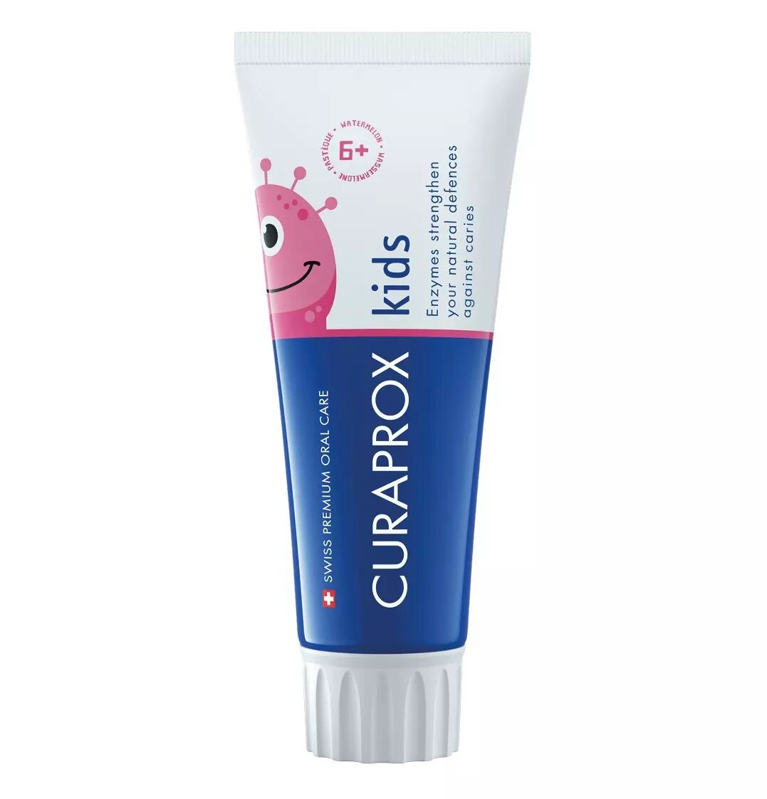 Зубная паста CURAPROX со вкусом арбуза Kids 1450 с 6 лет, 60 мл