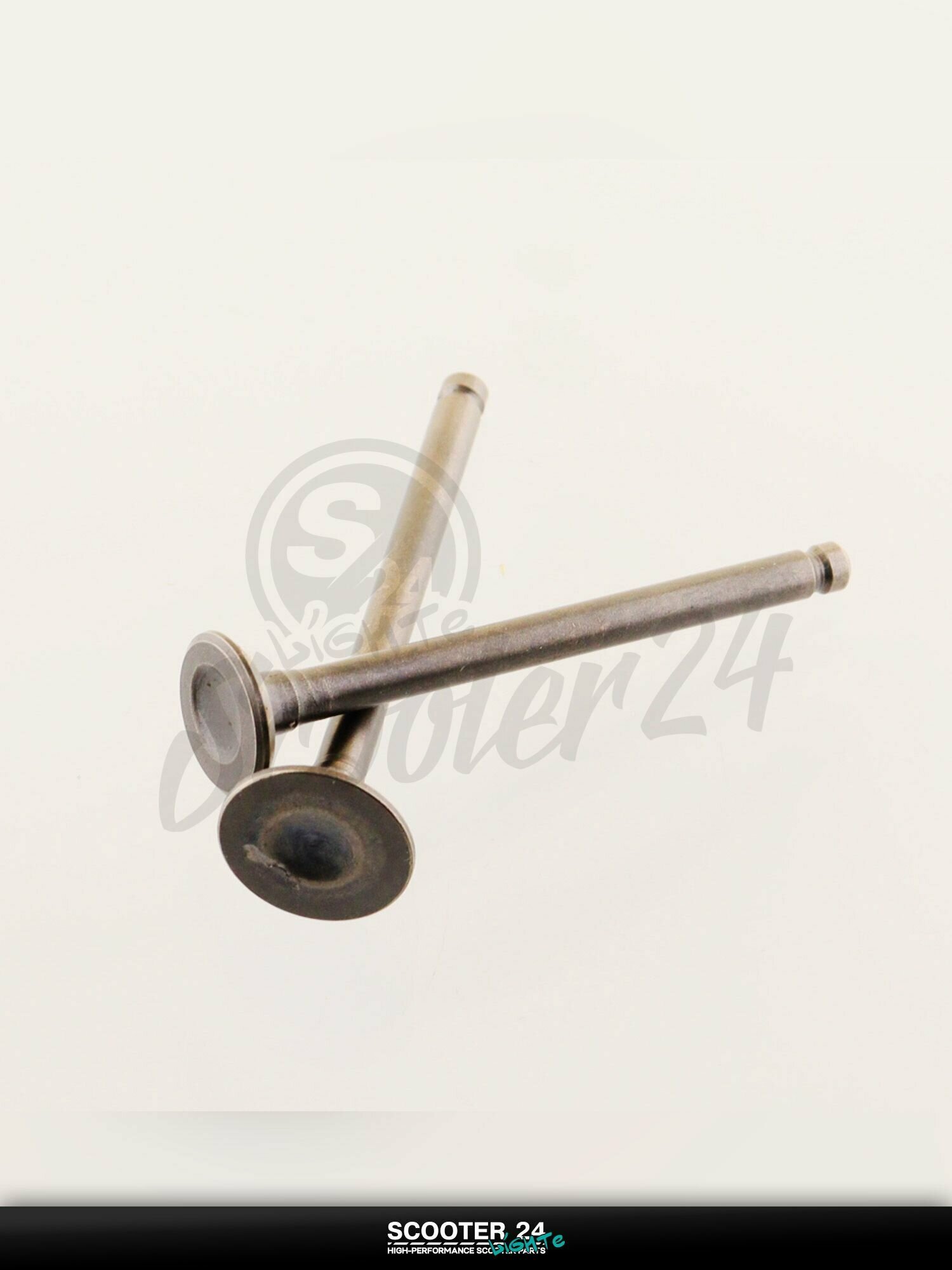 Клапаны в сборе (голые) на китайский 4T мотоцикл и мопед GY6 80 (L-69 мм) "BEEZMOTO"