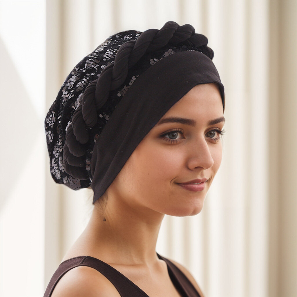 DIY Кепка Новая Тюрбан Лента Бисер Африка Фабрика