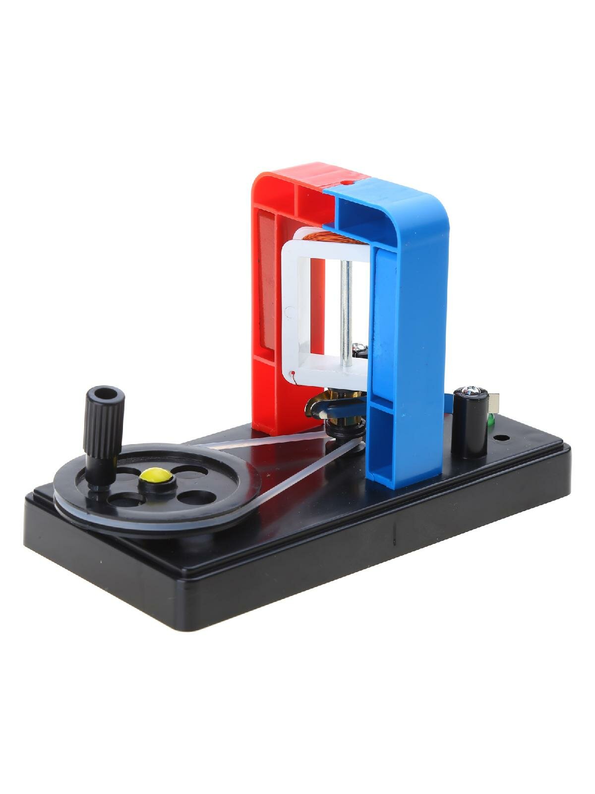 Ручной электрогенератор Фарадей, реквизит для эксперимента по электромагнитной индукции