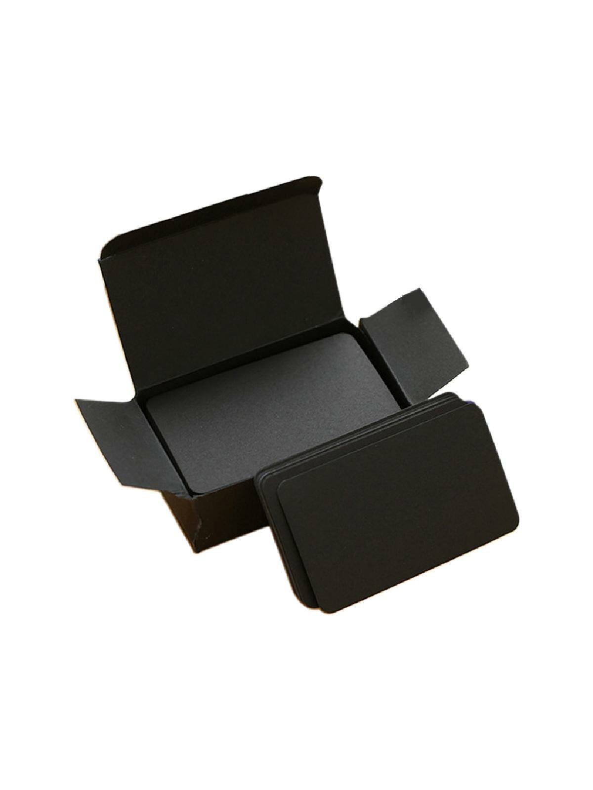 100 шт маленькие мини визитки пустым название ноты картона DIY подарочные карты слово