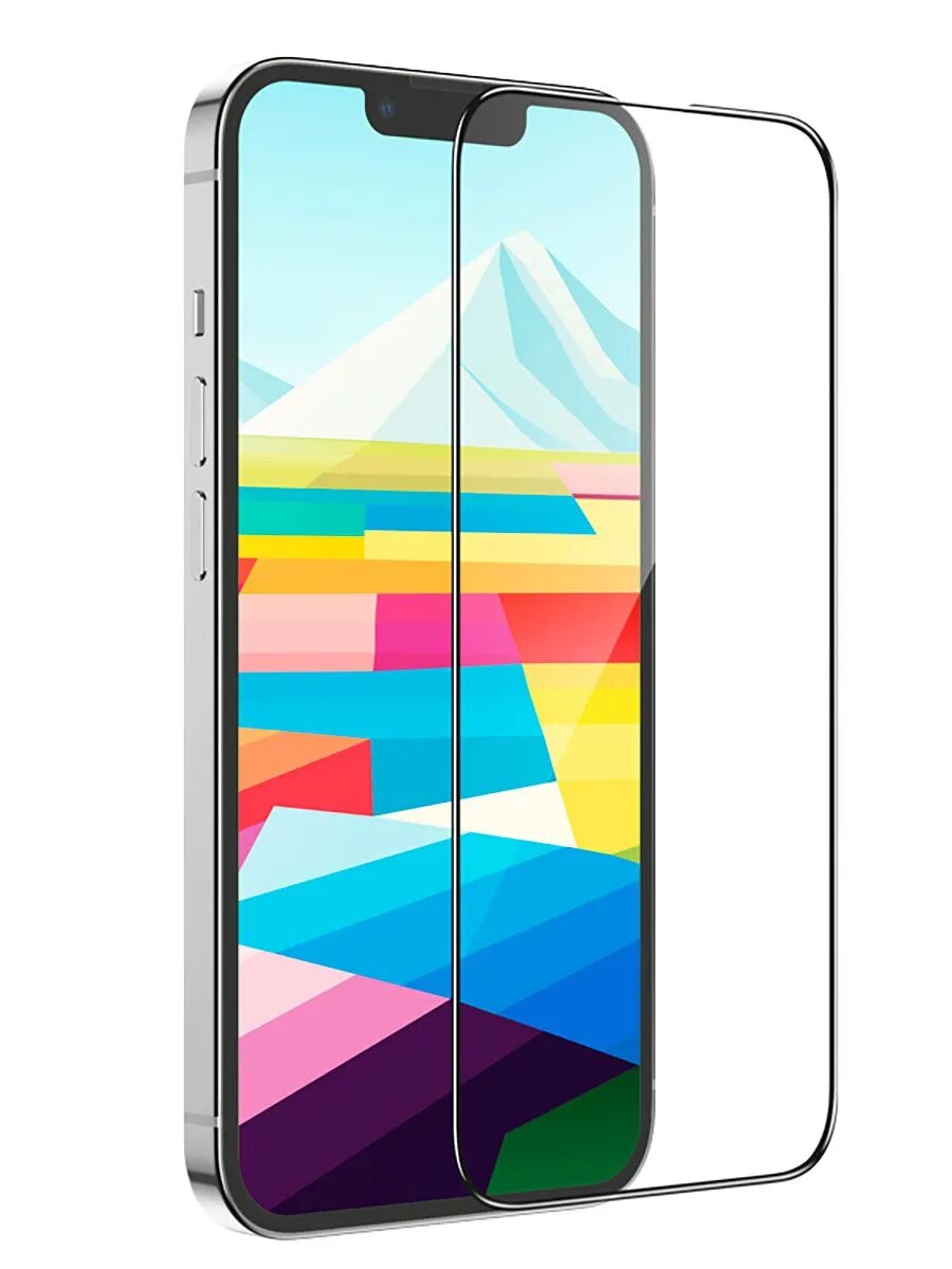 Защитное стекло Hoco G5 iPhone 15 Pro, полноразмерное, 3D, цвет черный