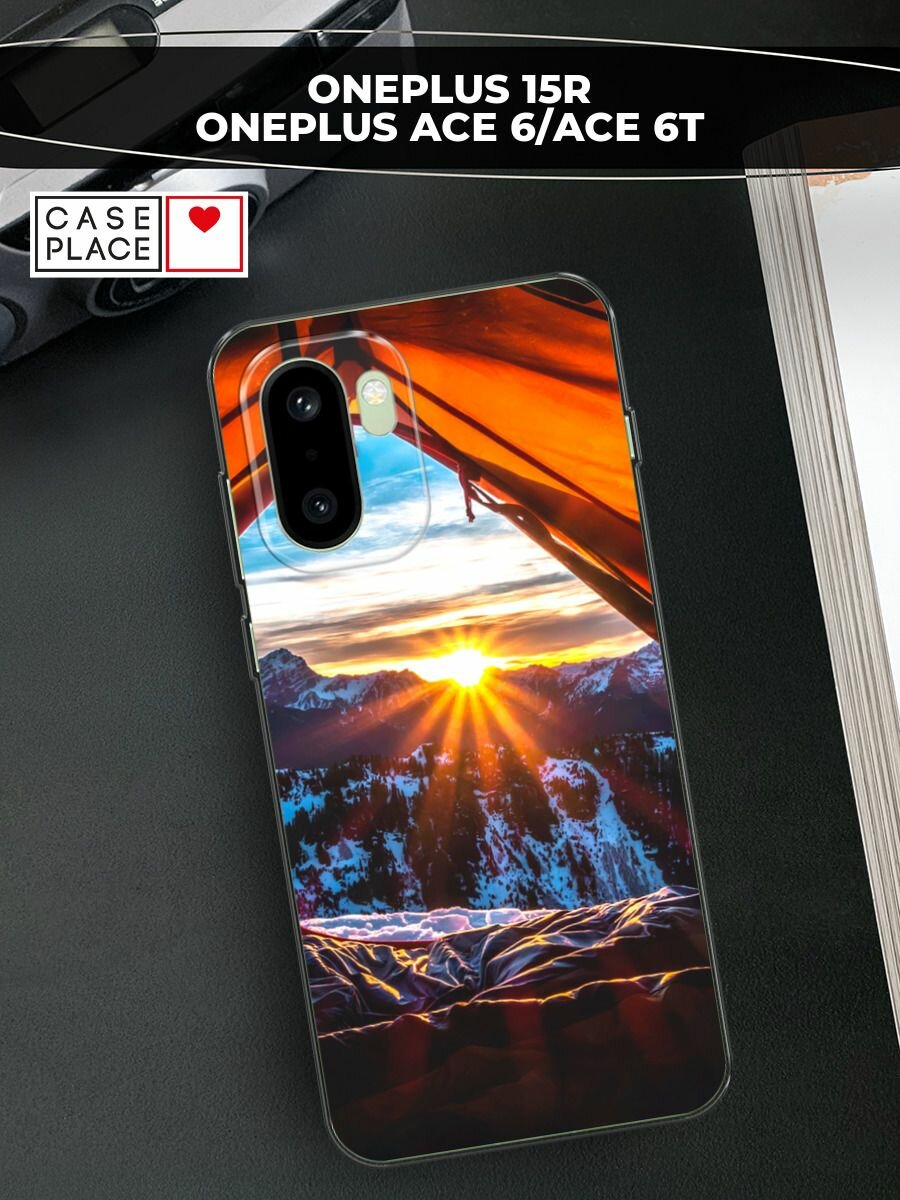 Чехол на OnePlus 15R/Ace 6/Ace 6T / ВанПлас 15Р/Эйс 6/Эйс 6Т с принтом Горы 7