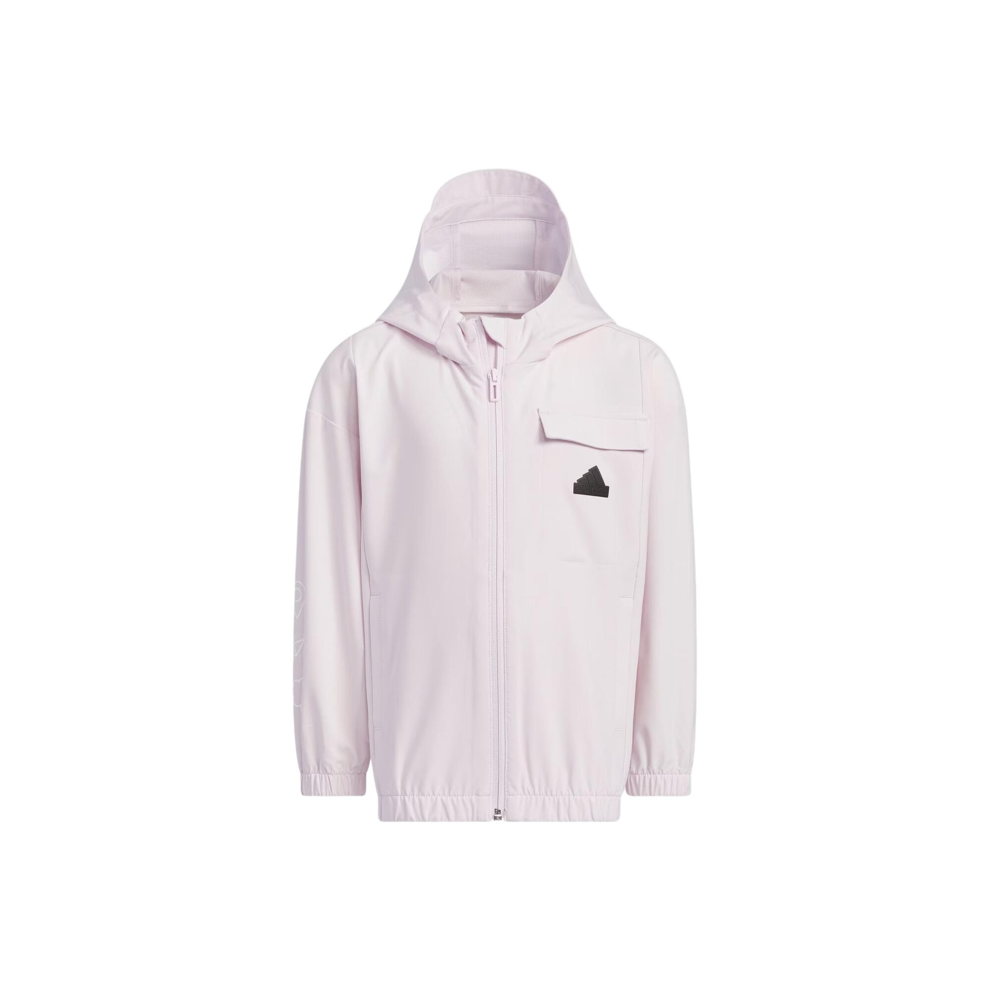 Куртка adidas, размер 128, розовый,