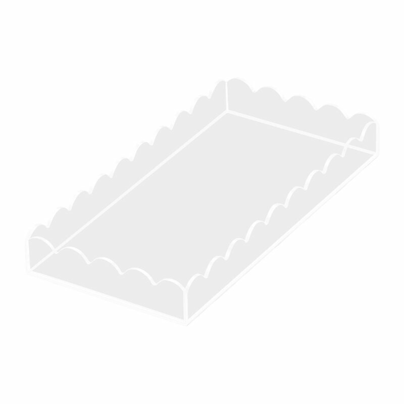 Waves Designs Акриловые Органайзеры Для Ванной Комнаты Лоток для Водонепроницаемого Хранения Аксессуаров для Столешницы