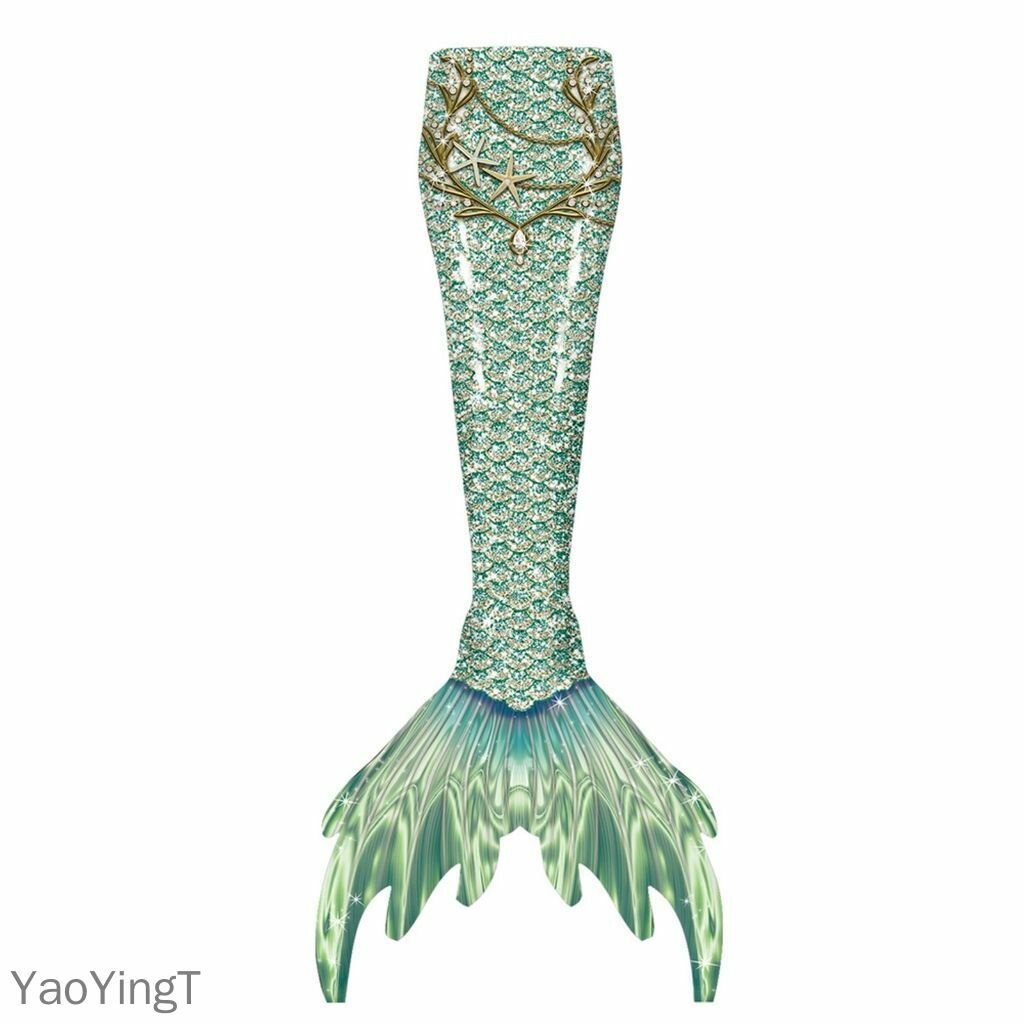 Хвост русалки для плавания