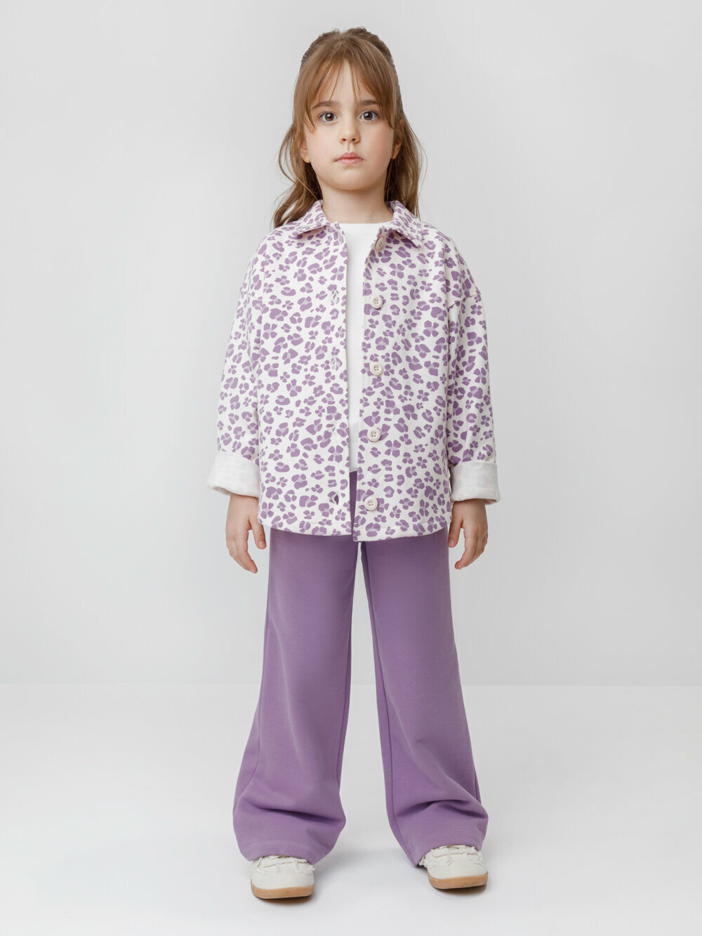 Брюки КР 400928/фиолетовый 3612 к715